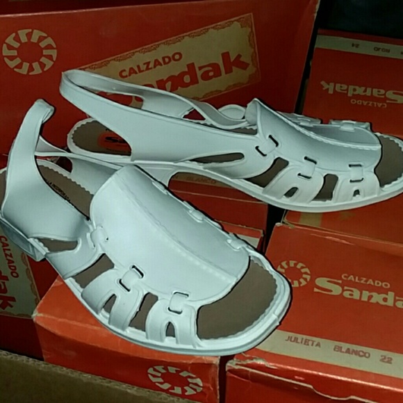 sandak | Shoes | Sandak New In Box Vintage 7s Rubber Sandals | Poshmark